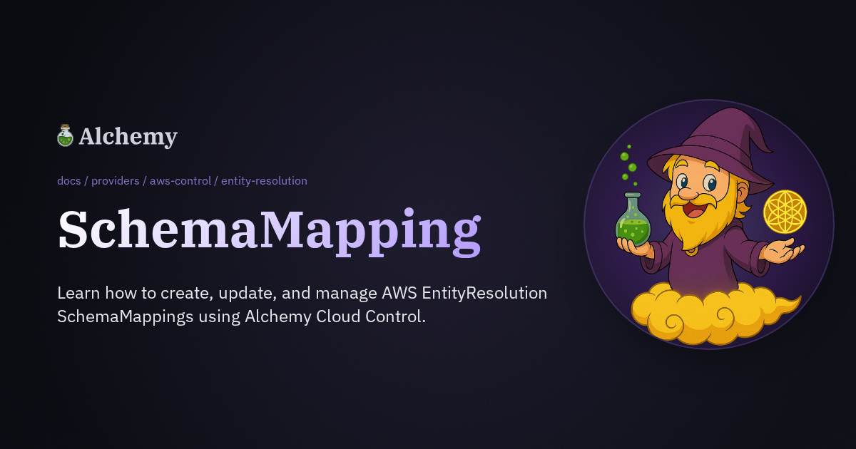 SchemaMapping | Alchemy